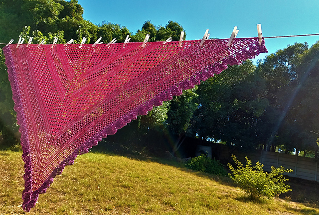 Ravelry: Beautiful Friend Shawl pattern by Ursula Wood