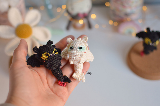 Ravelry: Mini Toothless pattern by Jennifer C F