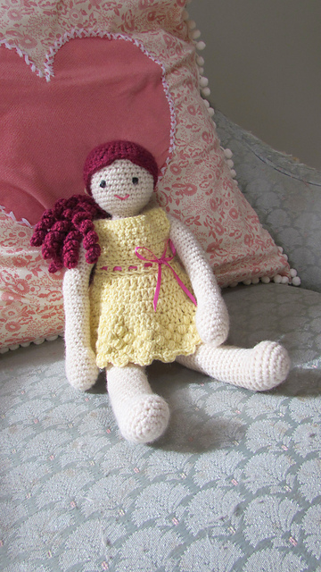 Ravelry: Lauren's Crochet Dolly pattern by Over the Rainbow Yarn Designs