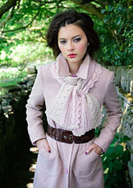 Ravelry: Zarina two color scarf pattern by Louisa Harding