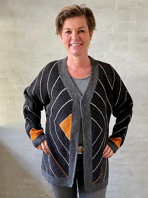 Ravelry: Skyline jacket pattern by Hanne Falkenberg