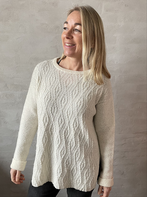 Ravelry: Diamant sweater pattern by Hanne Falkenberg