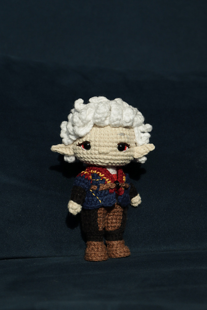 Ravelry: Astarion | Baldur's Gate 3 pattern by Oh My Chibi