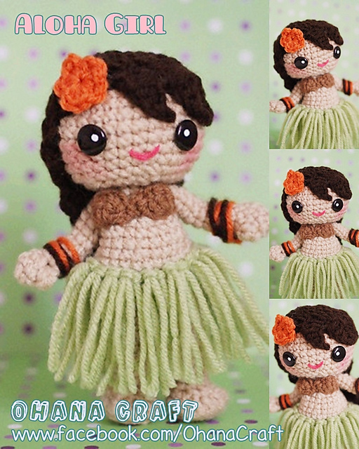 Ravelry: Aloha Girl pattern by ohana craft