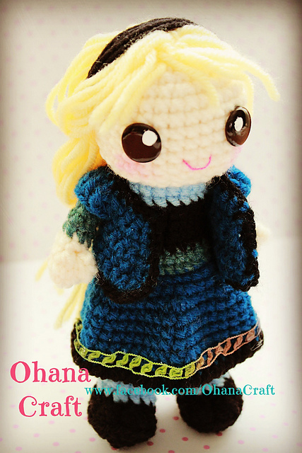 Ravelry: Young Elsa pattern by ohana craft