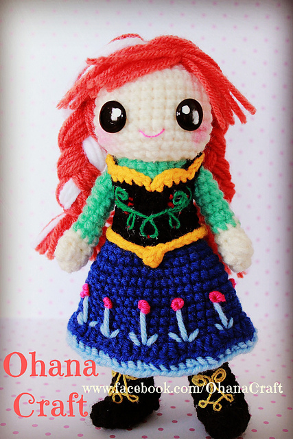Ravelry: Princess Anna pattern by ohana craft