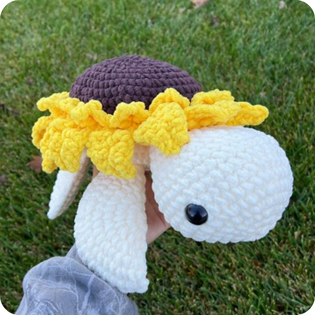 Ravelry: Crochet Sunflower Turtle pattern by Okey Dokeys