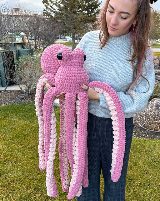 Ravelry: Crochet Giant Octopus pattern by Okey Dokeys