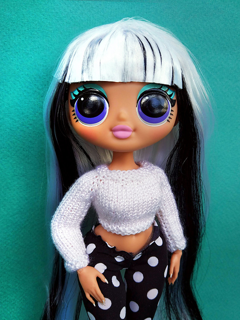 Ravelry: Basic pullover for LOL OMG doll pattern by Olga Tarnavska
