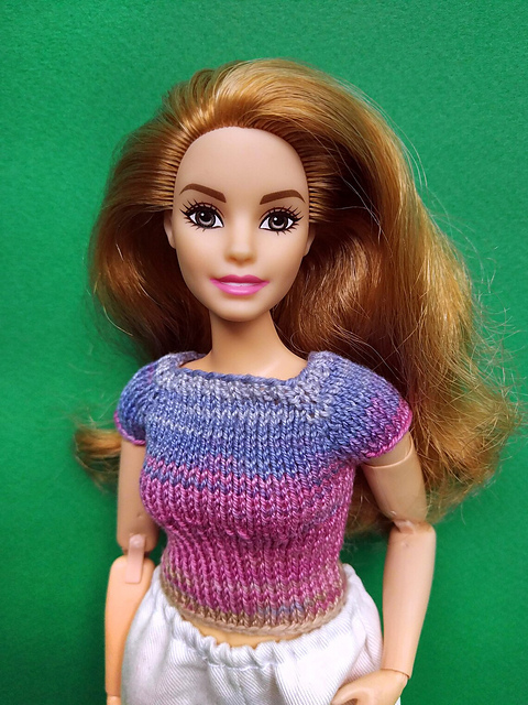 Ravelry: Barbie doll basic T-shirt pattern by Olga Tarnavska
