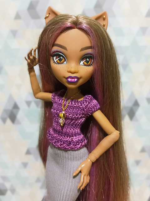 Ravelry: Basic T-Shirt for Monster High G3 dolls pattern by Olga Tarnavska