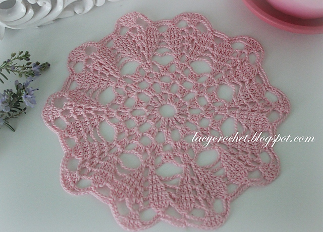 Ravelry: Small Pink Doily pattern by Olga Poltava