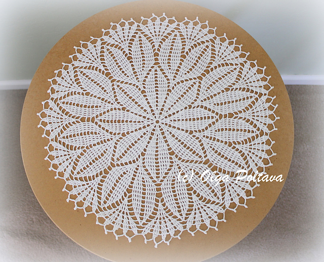 Ravelry: Spring Leaves Doily pattern by Olga Poltava