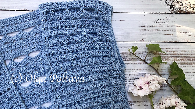 Ravelry: Lacy Bolero pattern by Olga Poltava