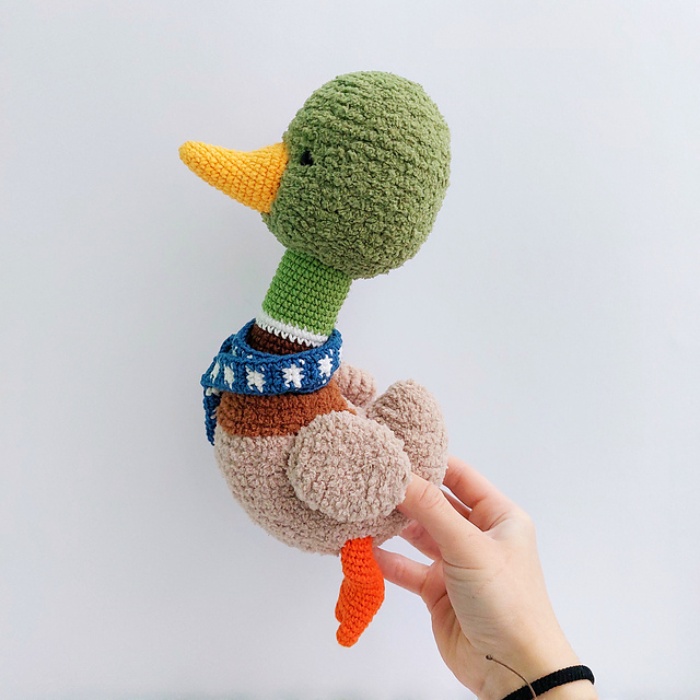 Ravelry: Duck Plush pattern by Olha Povzun