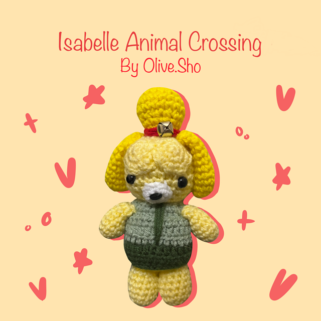 Ravelry: Isabelle Animal Crossing Plushie pattern by Olive Sho