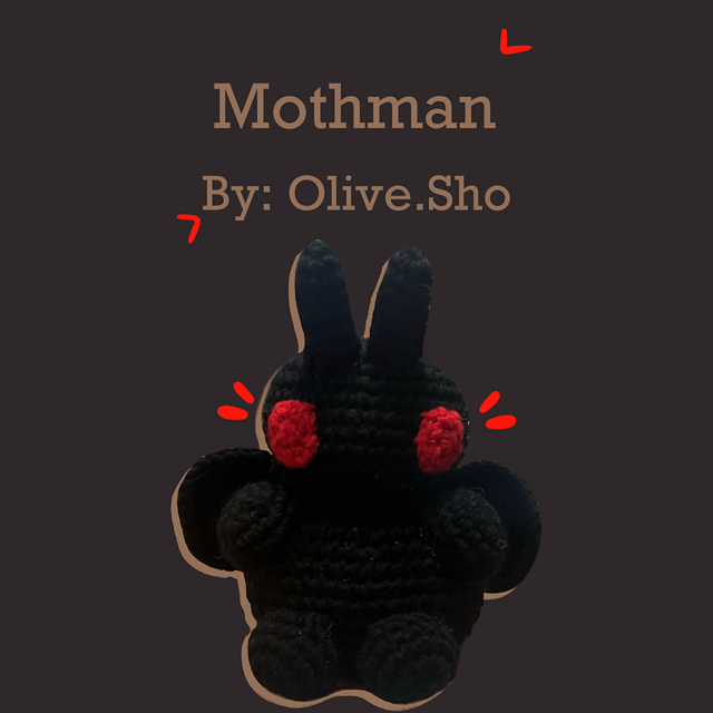Ravelry: Chubby Mothman pattern by Olive Sho