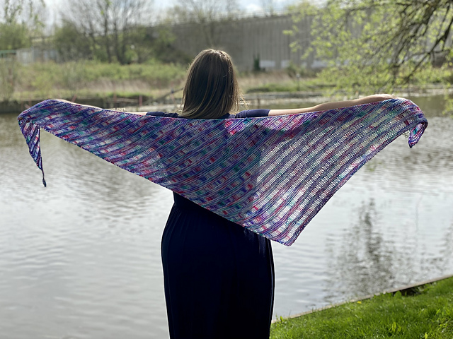 Ravelry: Easy Street Shawl pattern by Jem Arrowsmith