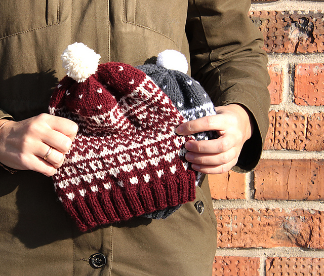 Ravelry: Simple Fair Isle Hat for Children pattern by Olya Yakushkina