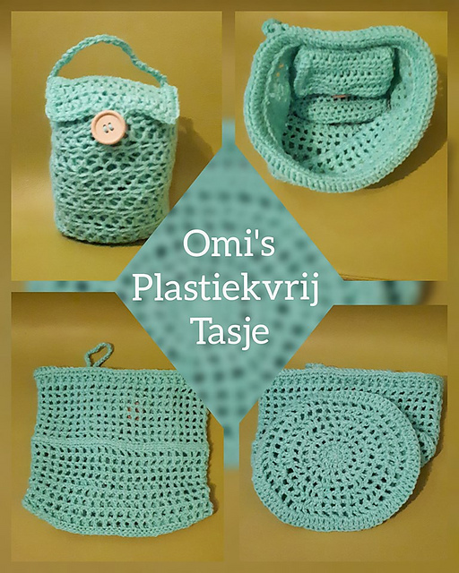 Ravelry: Omi's Plastiekvrij Tasje pattern by Omi Crea
