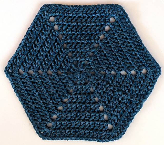 Ravelry: Simply Six Hexagon pattern by Fred Anderson
