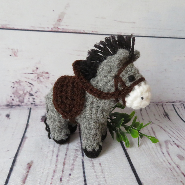 Ravelry: Little Donkey Friend pattern by On a Whim by Lynn