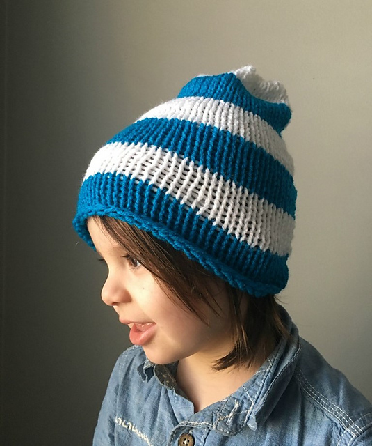 Ravelry: Rugby Beanie pattern by Jerica Tompkins