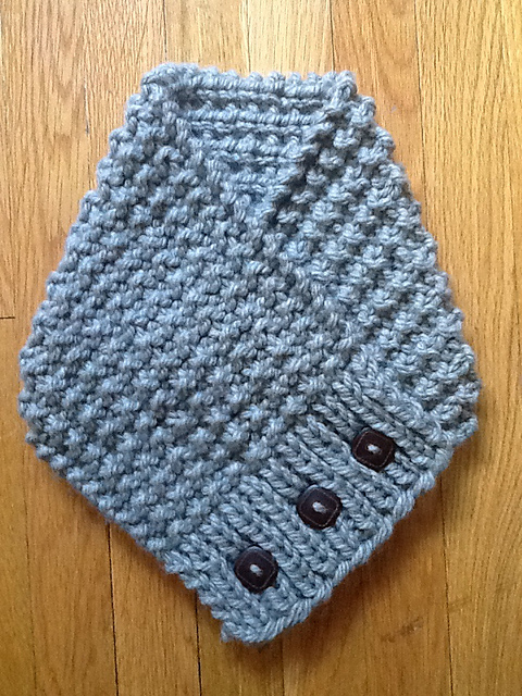 Ravelry: Quick and Comfy Knit Scarf pattern by Kara Gunza