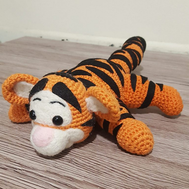 Ravelry: Winnie the Pooh Tigger pattern by Chantelle @onescreativemind