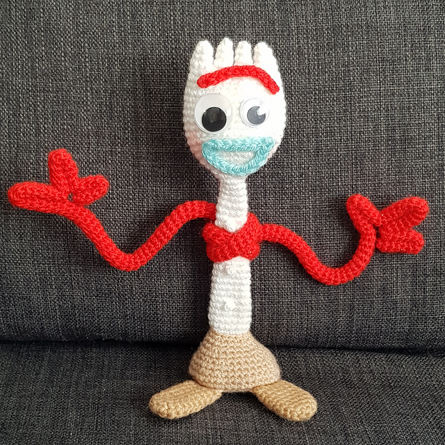 Ravelry: Forky Toy Story pattern by Chantelle @onescreativemind