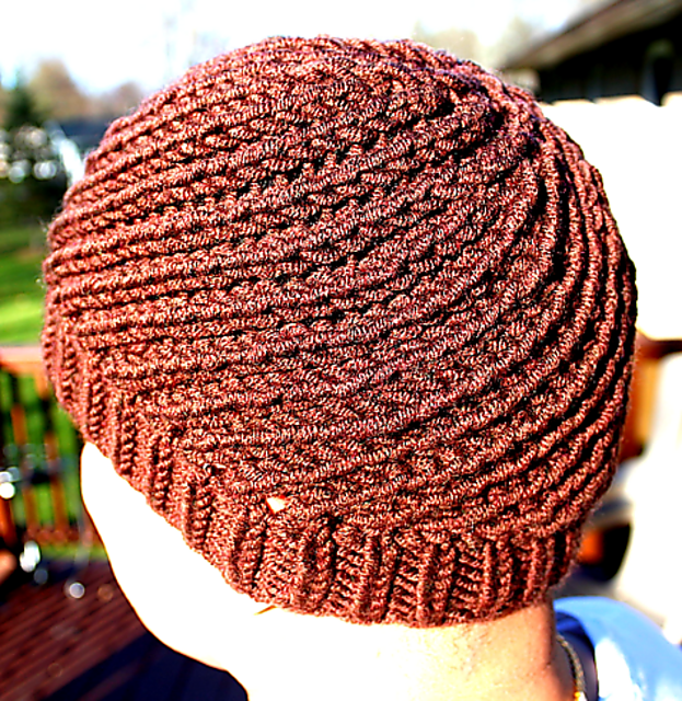 Ravelry: Chocolate Swirl Hat pattern by Only Made For You