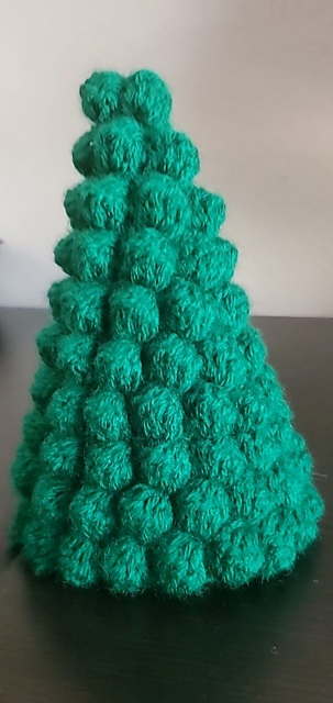 Ravelry: Bobble Textured Christmas Tree pattern by Karen V. Edwards