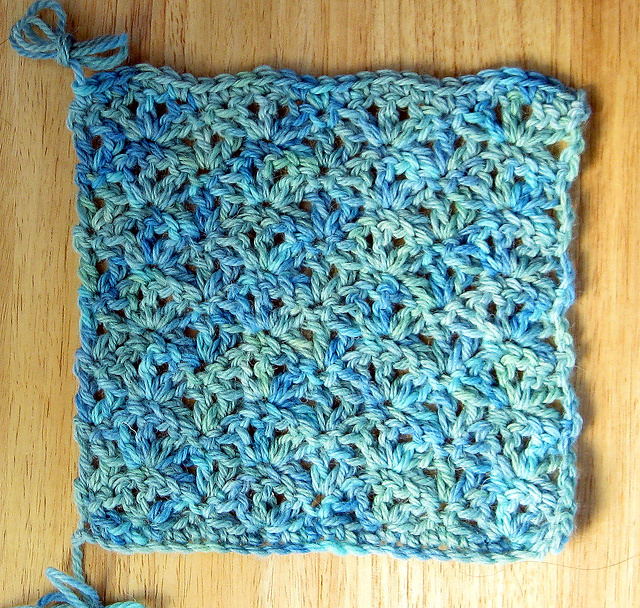 Ravelry: Ocean Waves KAS Block pattern by Diana Troldahl