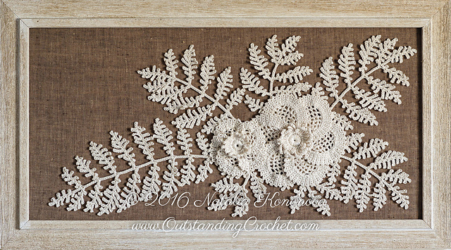 Ravelry: Irish Motifs Flower and Leaf pattern by Natalia Kononova