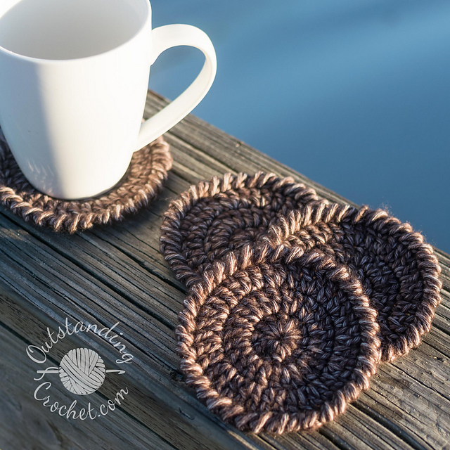 Ravelry: Rim Coasters pattern by Natalia Kononova
