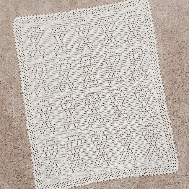 Ravelry: Hope ( Awareness Ribbon ) Blanket pattern by Owl B. Hooked