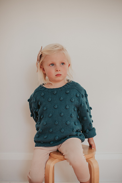 Ravelry: Popcorn Jersey pattern by Lisa Craig