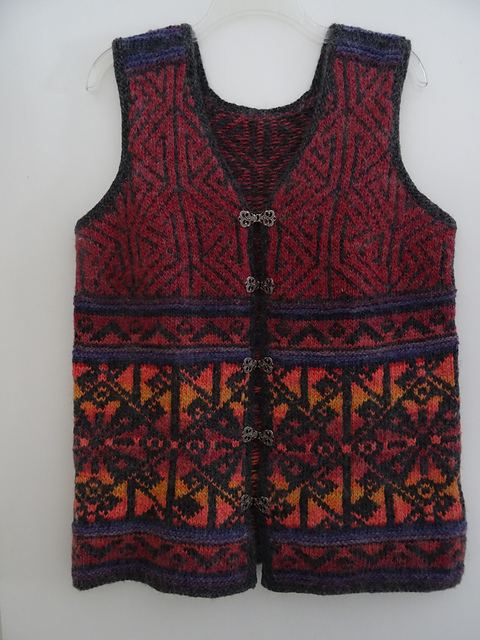 Ravelry: Turkish Star Vest pattern by Patricia L Fulwiler