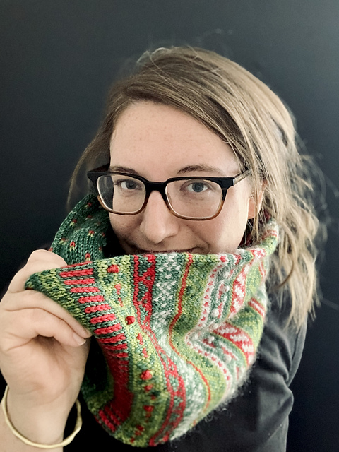 Ravelry: Holiday 1 Doodle (Infinity Cowl) pattern by Jamie Lomax