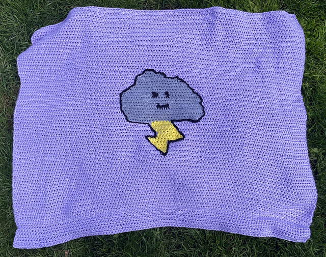 Ravelry: Thundercloud Cutie Baby Blanket pattern by Sarah Ray
