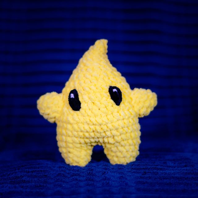 Ravelry: Mario’s Luma Inspired pattern by Karina Nunez