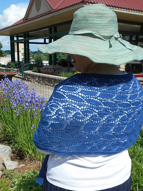 Ravelry: Commelina Shawl pattern by Pam Chamberlain