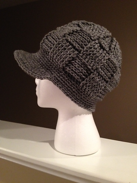 Ravelry: Brimmed Basketweave Hat pattern by Pamela Bastian