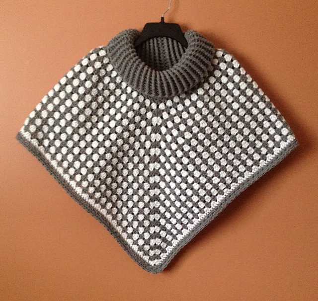 Ravelry: Versatile Cowl Neck Poncho or Dickie pattern by Pamela Bastian