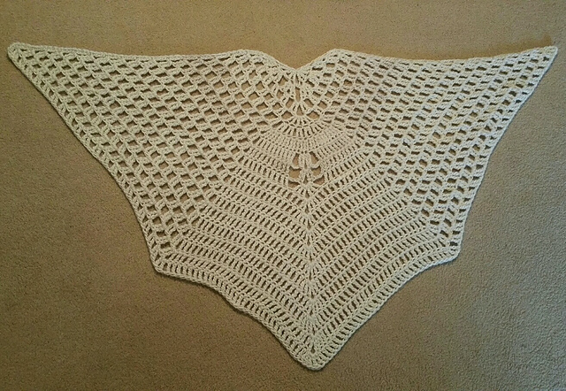 Ravelry: Angel Wings Shawl pattern by Pamela Bastian