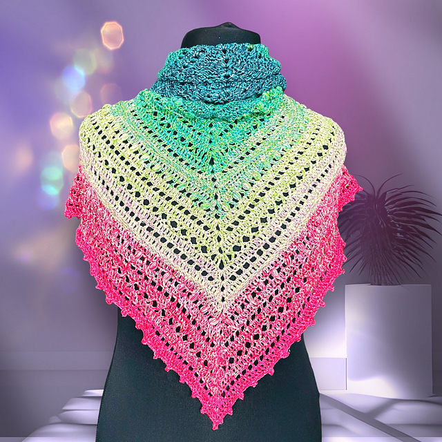 Ravelry: Dreieckstuch Quincy pattern by Anette Pan