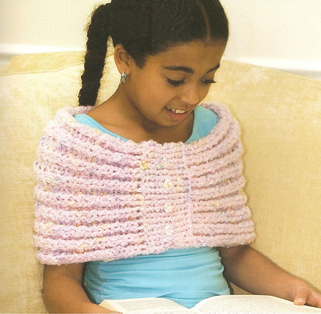 Ravelry: Girl's Shrug pattern by Shannon Erling