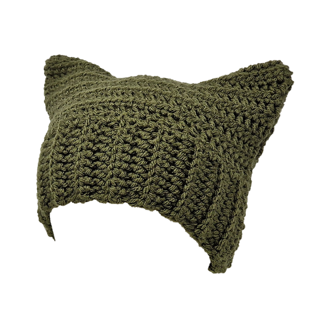 Ravelry: Cat Ear Beanie pattern by Emma Harrison-Brown