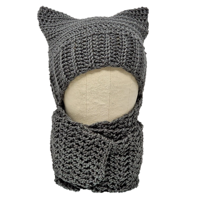 Ravelry: Scarf Tails Beanie pattern by Emma Harrison-Brown