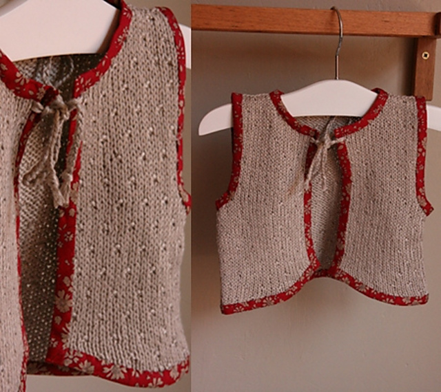 Ravelry: Petit gilet pattern by Encre Violette